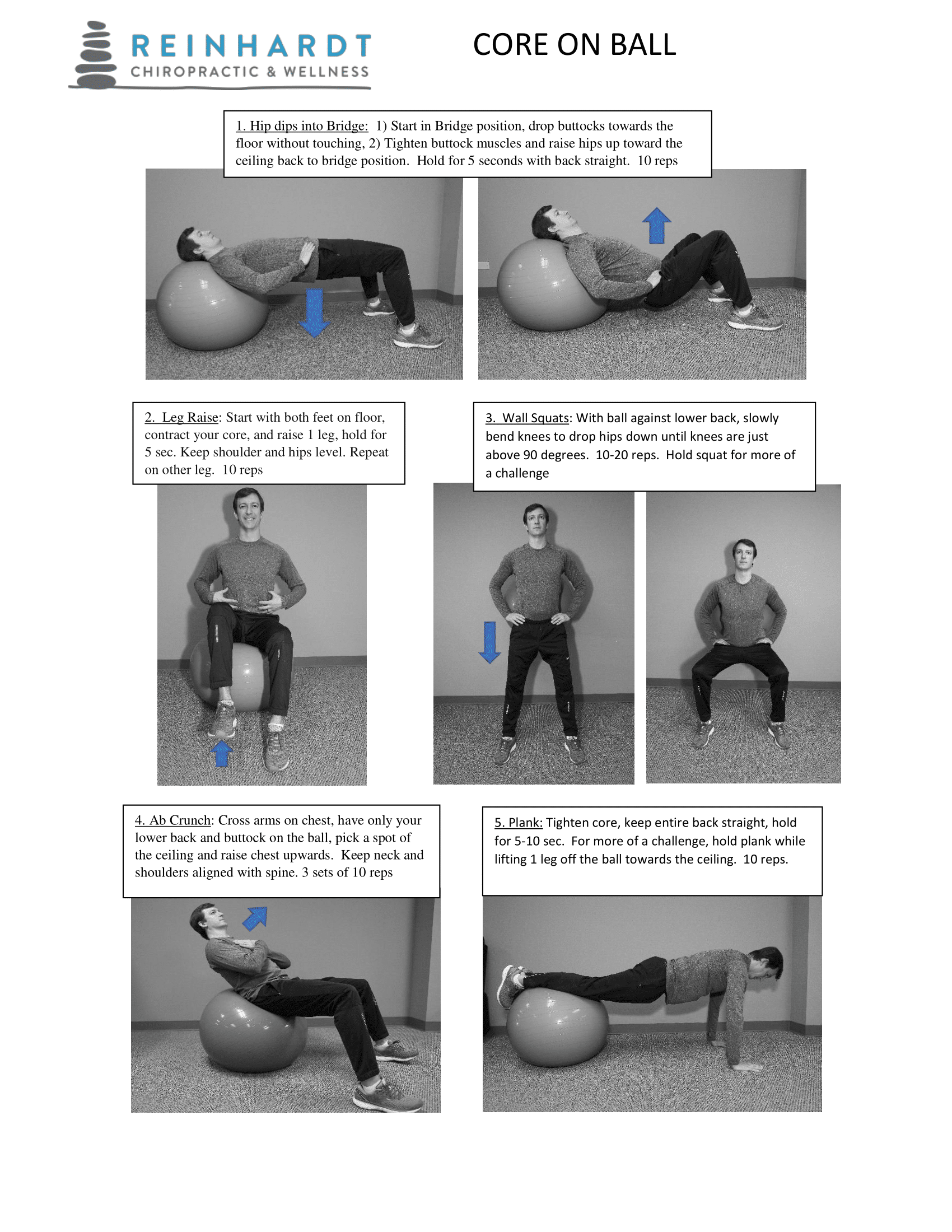 At-Home Core Exercises To Do During Quarantine | Reinhardt Chiropractic